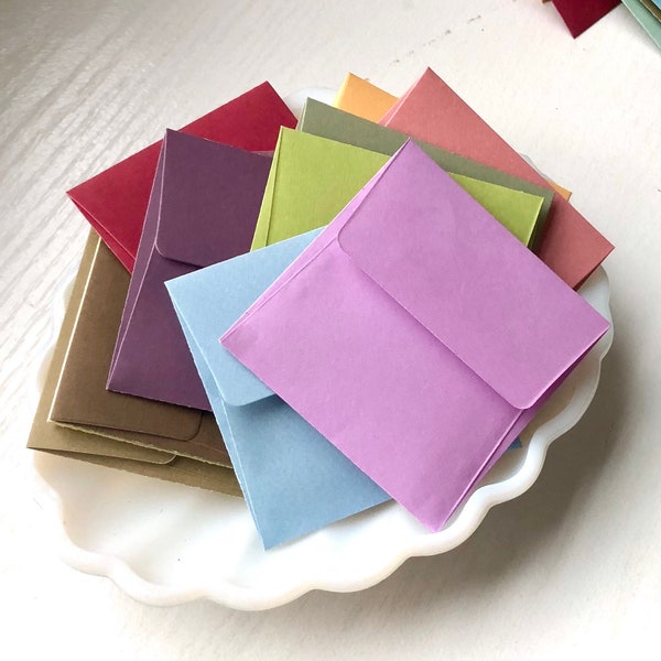 Mini Square Envelope - Etsy