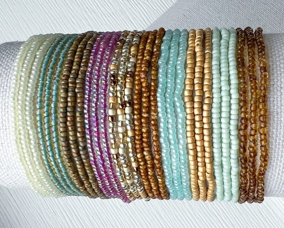Small beaded stretch bracelets store