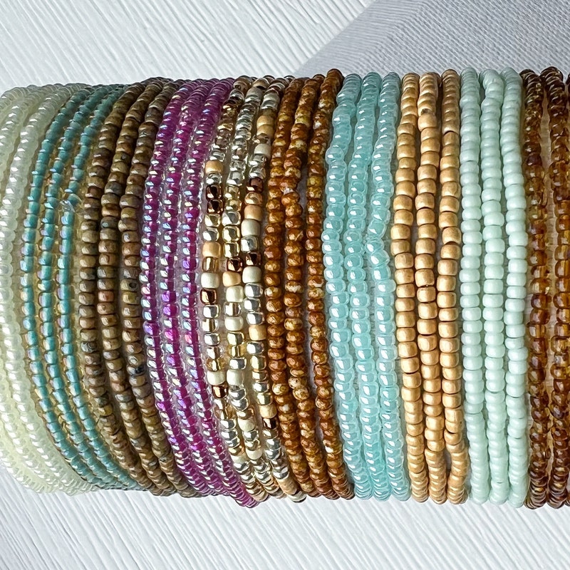 Small Bead Bracelet - Etsy