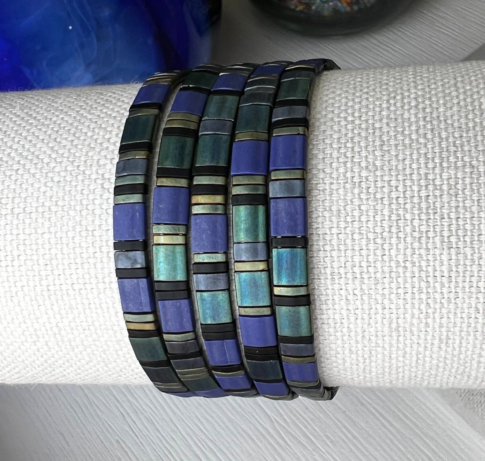 Tila Bracelet Glasstile Bead Contemporary Bracelets for Layering ...