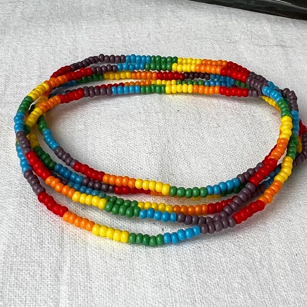 Rainbow Seed Beads - Etsy