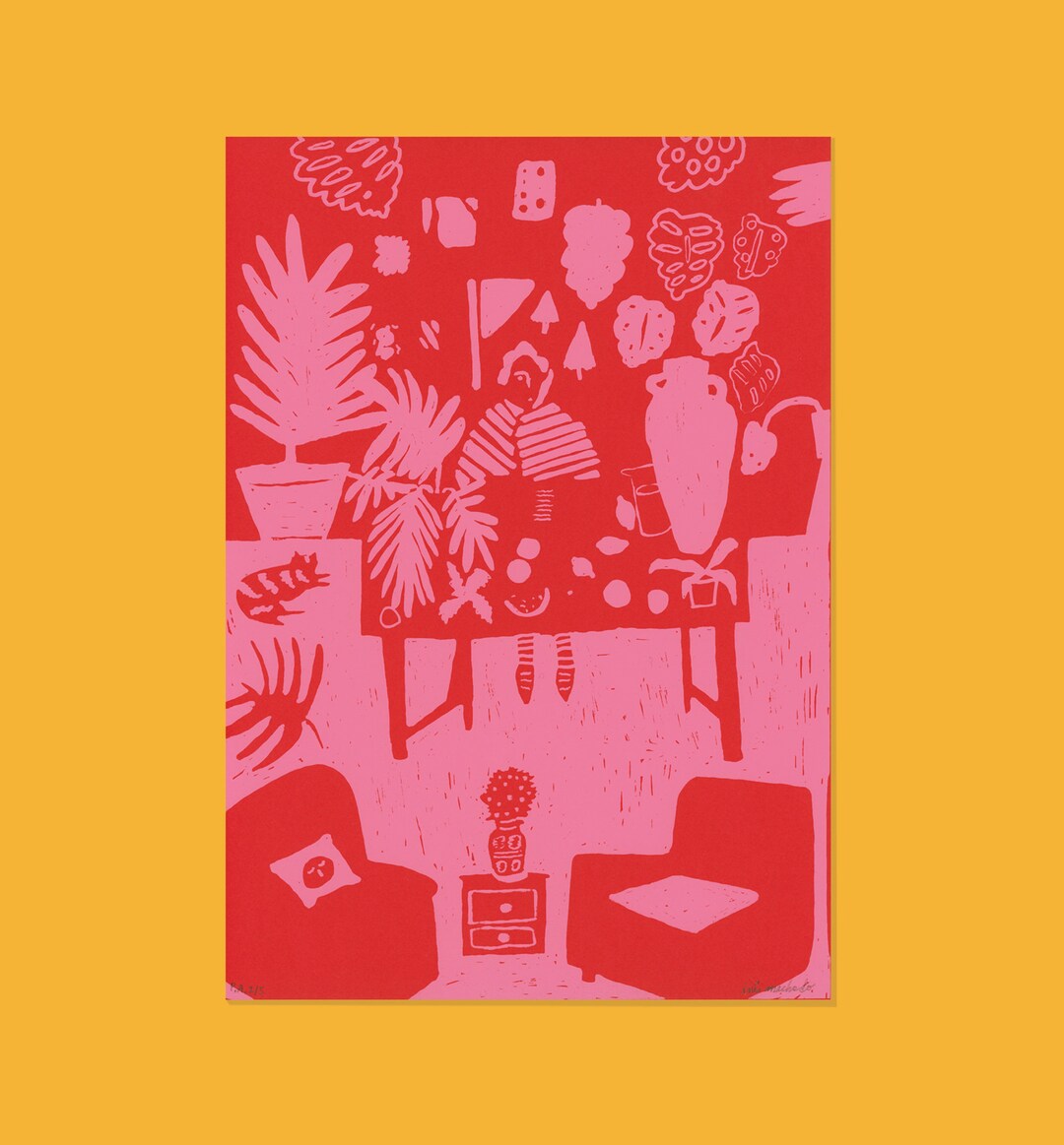 Atelier Screenprint A4 - Etsy