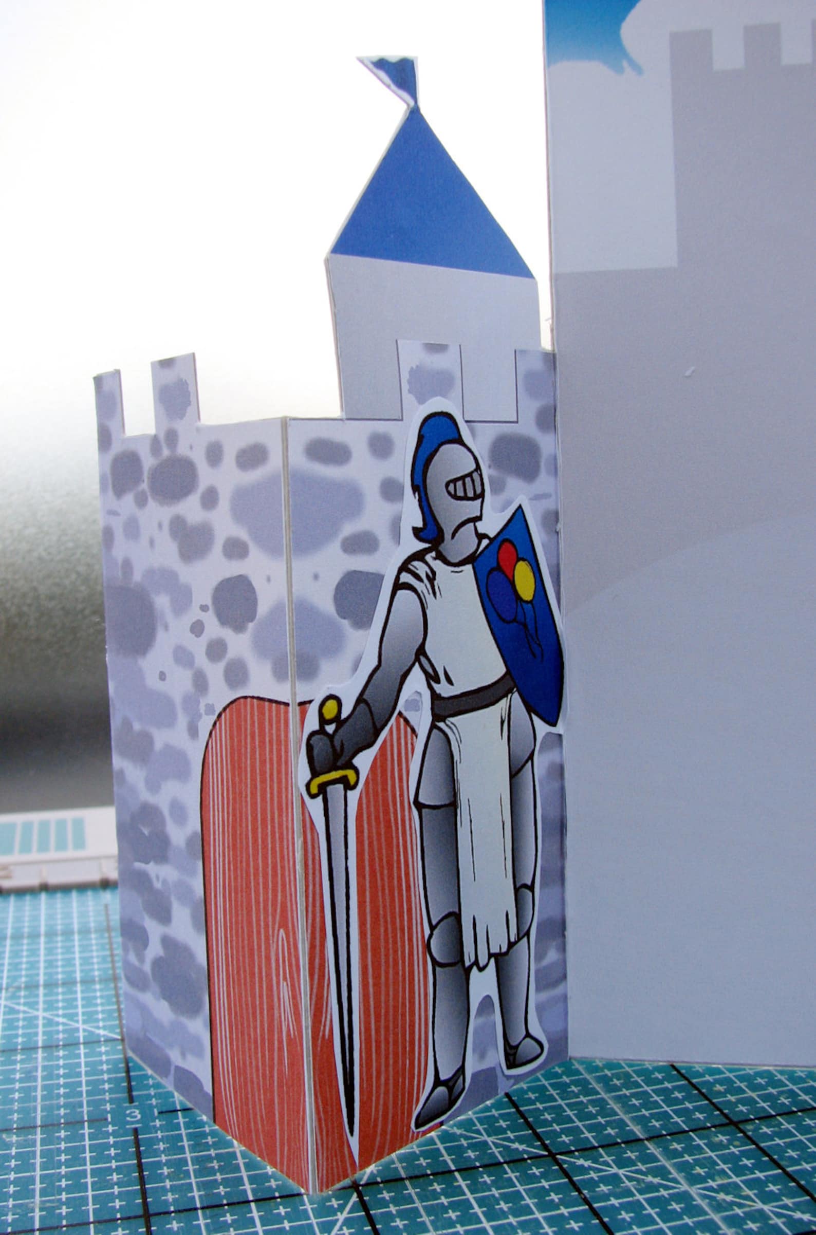 Castle Fantasy Birthday Card, Digital Download PDF, Castle Card - Print ...