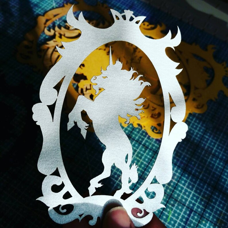 Ornate Frame Oval Cutting File Template for Scrapbooking - Etsy