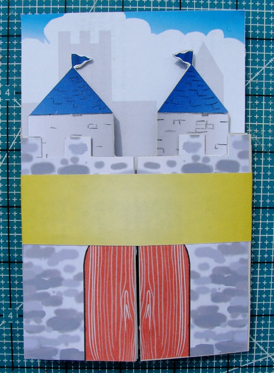 Castle Fantasy Birthday Card Digital Download PDF Castle - Etsy