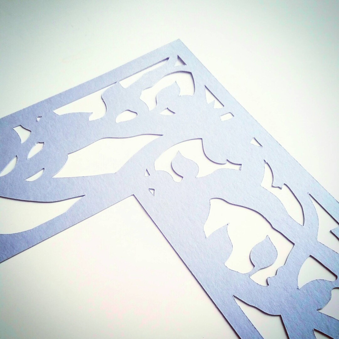 Woodland Tree Branch Square Frame: SVG Cutting File (digital Download ...