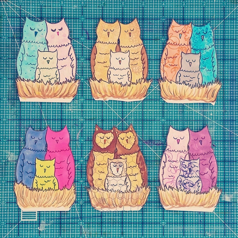 Owl New Baby Card - Welcome Little One Instant Download PDF, Printable ...