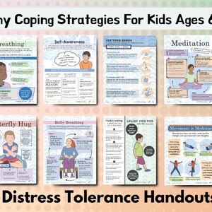 Coping Skills for Kids: DBT for Kids Workbook, Anger Management, Stress ...
