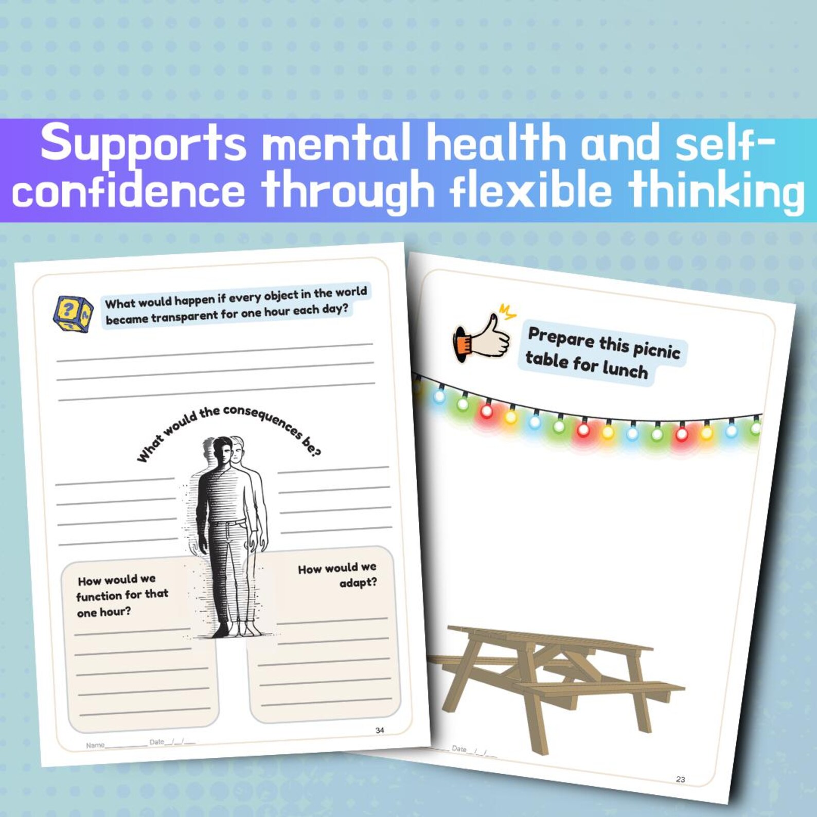 Mental Flexibility Workbook for Teens, CBT/DBT Coping Skills (digital ...