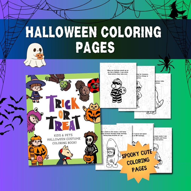 Bundle Coloring Pages for Toddlers Halloween Pintables Christmas ...