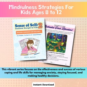 Coping Skills Workbook for Kids Ages 8-12: Emotional Regulation Tools ...