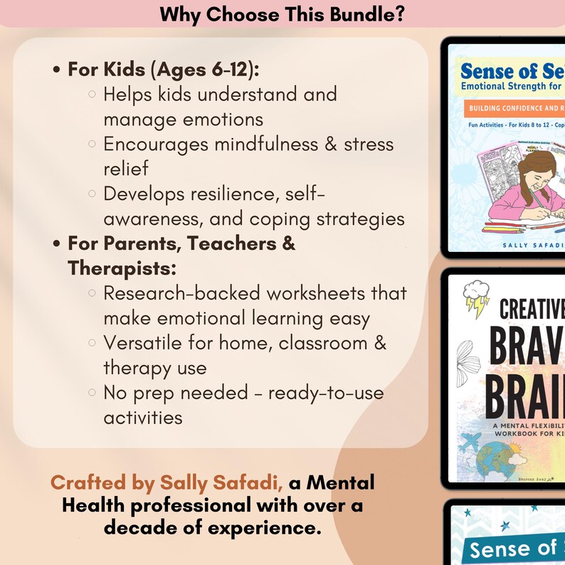 Kids Therapy Bundle | Kids Coping Skills | Kids Social Emotional ...