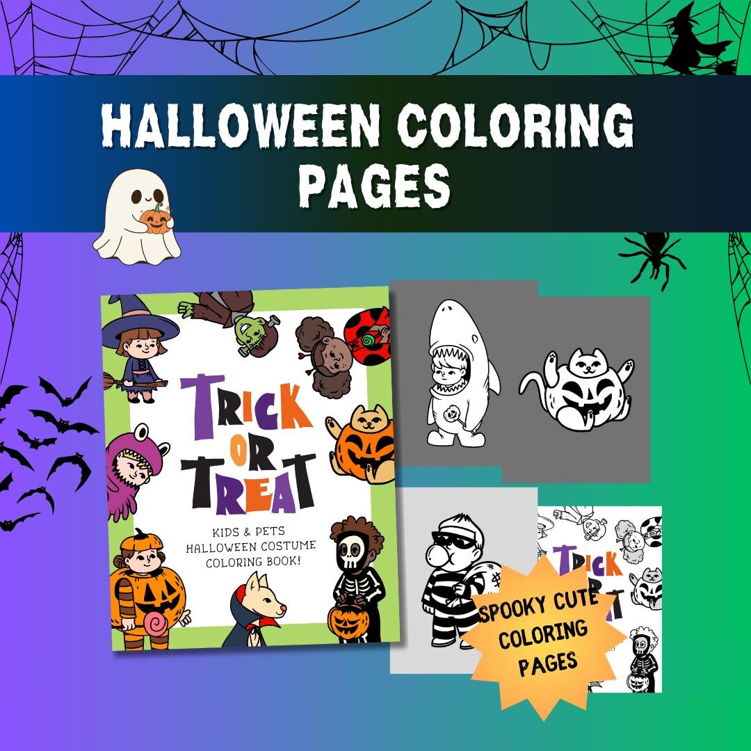 Halloween Toddlers Coloring Sheets Preschool Printable Activities ...