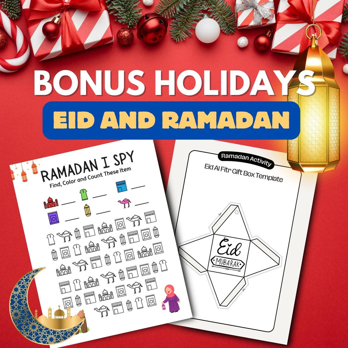 Christmas Brain Games & Holiday Enrichment Workbook for Seniors Table ...