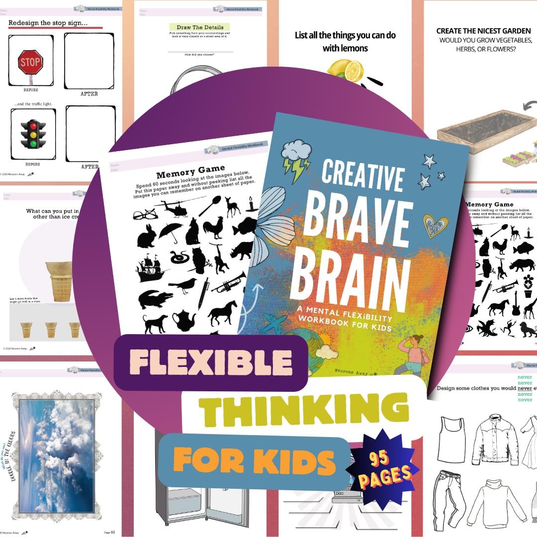 Mental Flexibility Kids Worksheets Elementary Age Activates Cognitive ...