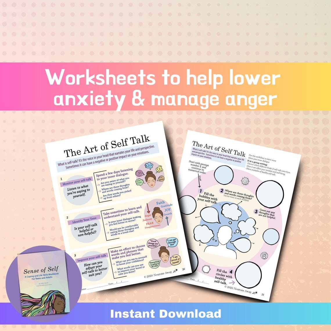 Teen Mental Health Workbook Bundle: Flexibility, Coping Skills - Etsy