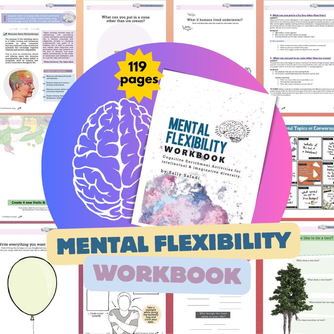 Evidence-based Mental Flexibility & Coping Skills Worksheets Workshop ...