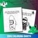 Halloween DBT CBT Coloring Pages, Kids Therapy Printables (digital ...