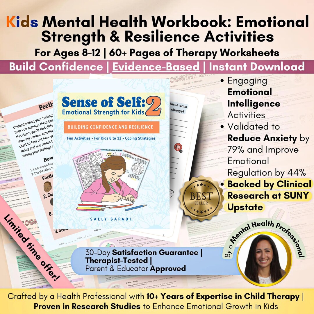 Coping Skills Workbook: Emotional Regulation, DBT, Mindfulness (ages 8 ...