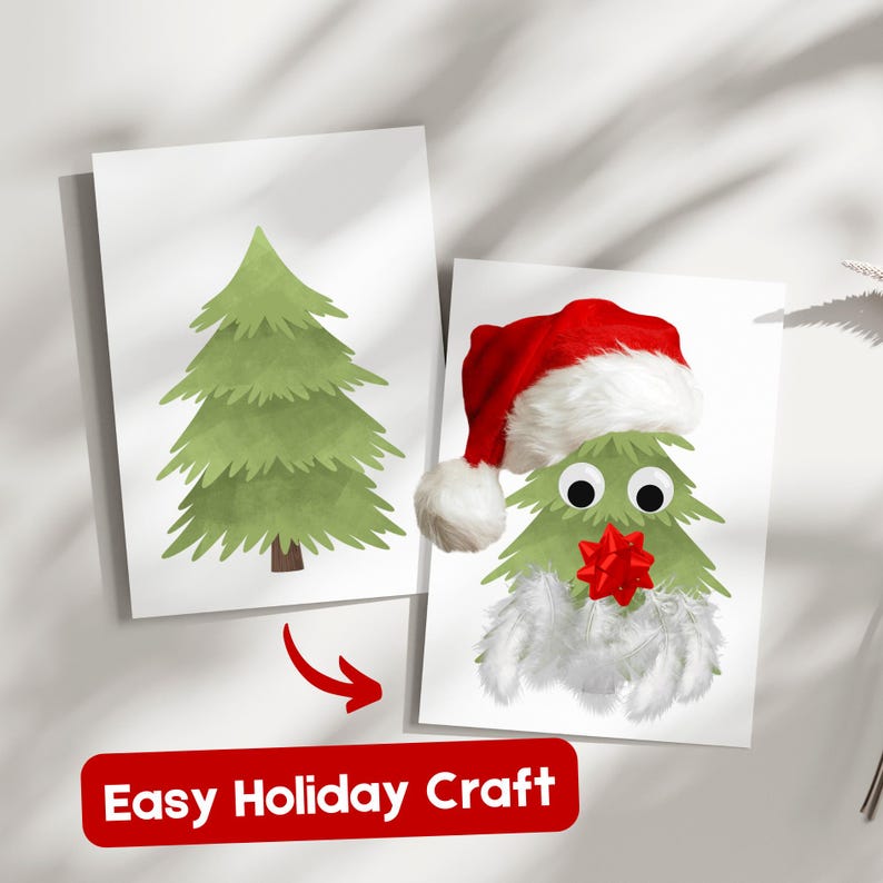 DIY Printable Tree Activity for Seniors Fun Craft for Nursing Home ...