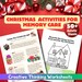 Christmas Brain Games & Holiday Enrichment Workbook for Seniors Table ...