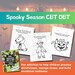 Halloween Christmas DBT CBT Coloring Pages | Kids Mental Health ...