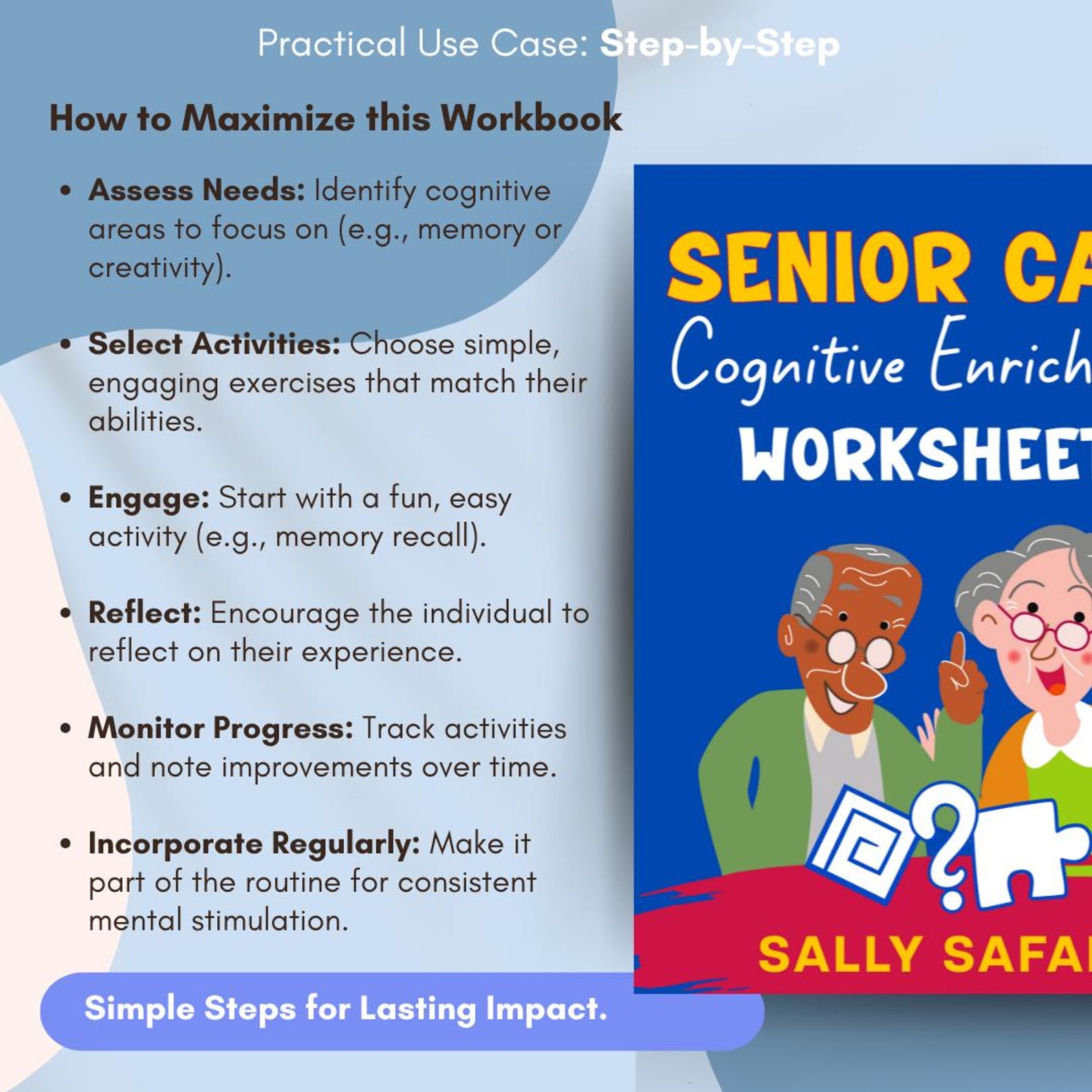 Senior Cognitive Worksheets – Brain Games, Memory Care (digital ...