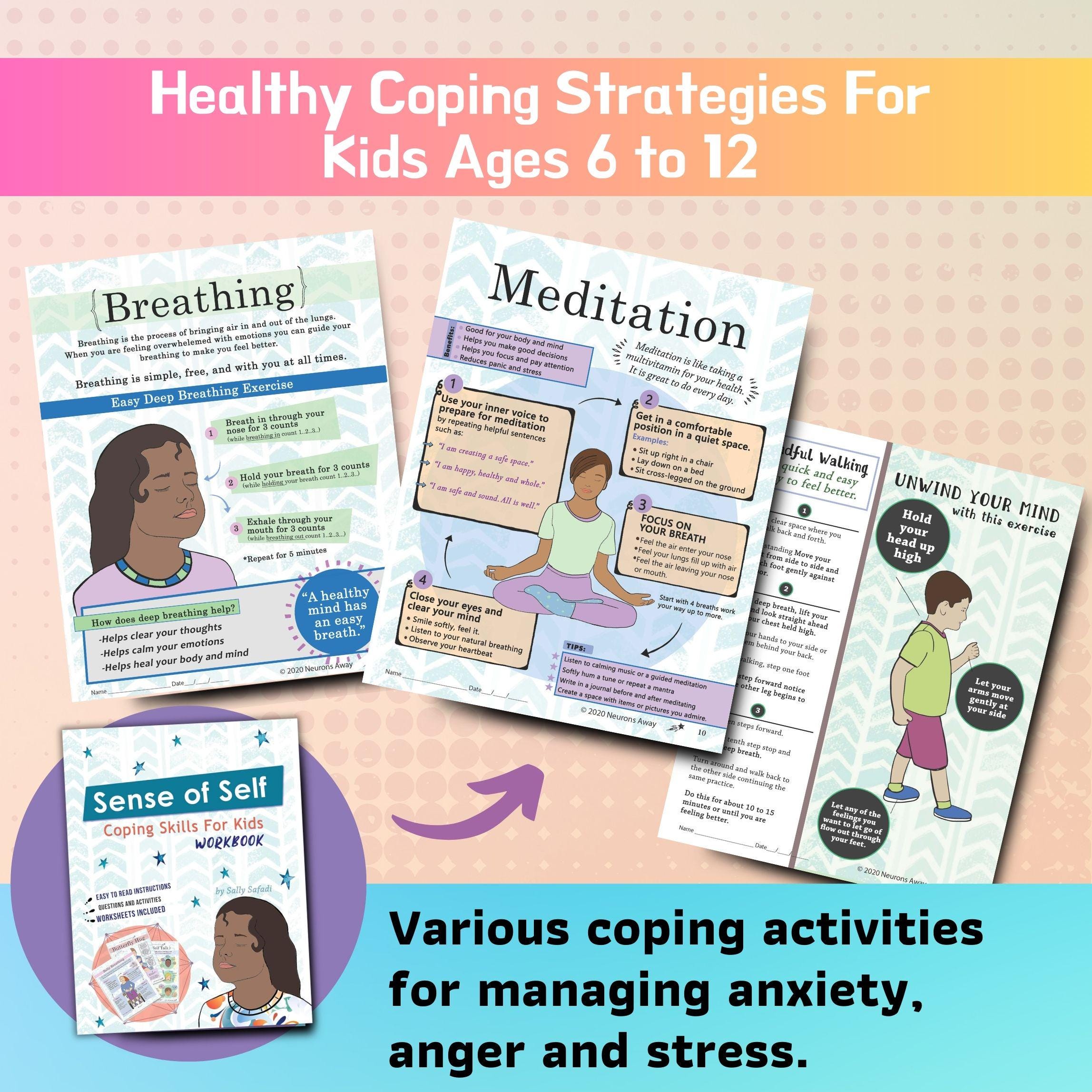 Kids' Emotional Growth Workbook Bundle | Coping Skills & Confidence - Etsy