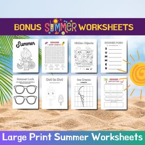 Seasonal 3-in-1 Senior Care Workbook Bundle | Cognitive Stimulation ...