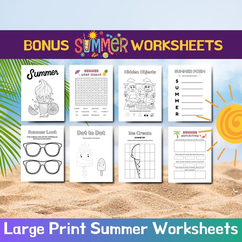 Seasonal 3-in-1 Senior Care Workbook Bundle | Cognitive Stimulation ...