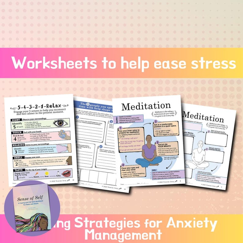 Teen Mental Health Workbook Bundle: Flexibility, Coping Skills - Etsy