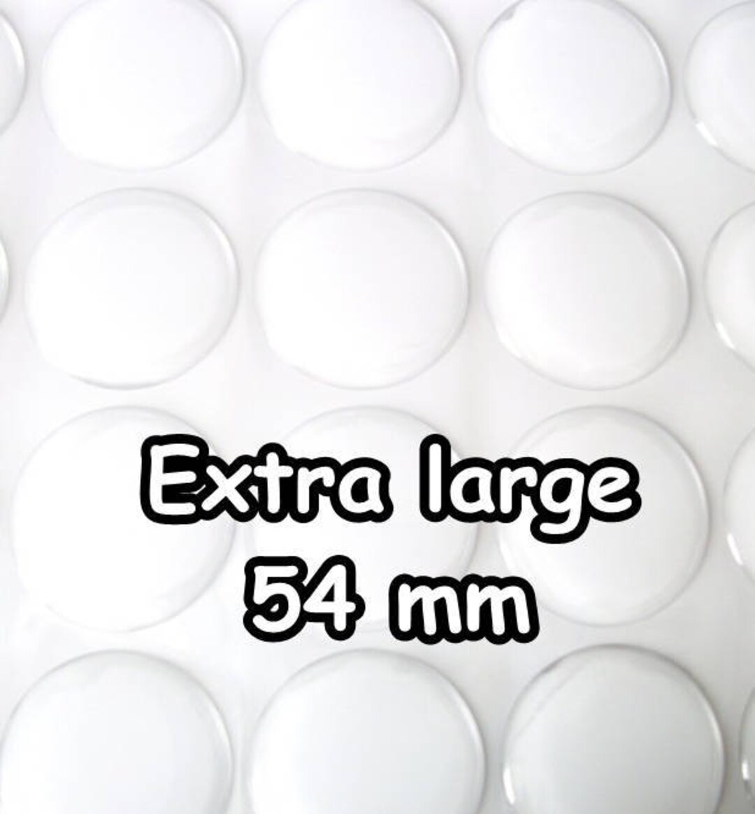 Large Epoxy Circles 50 54mm Round Epoxy Sticker for Compacts - Etsy