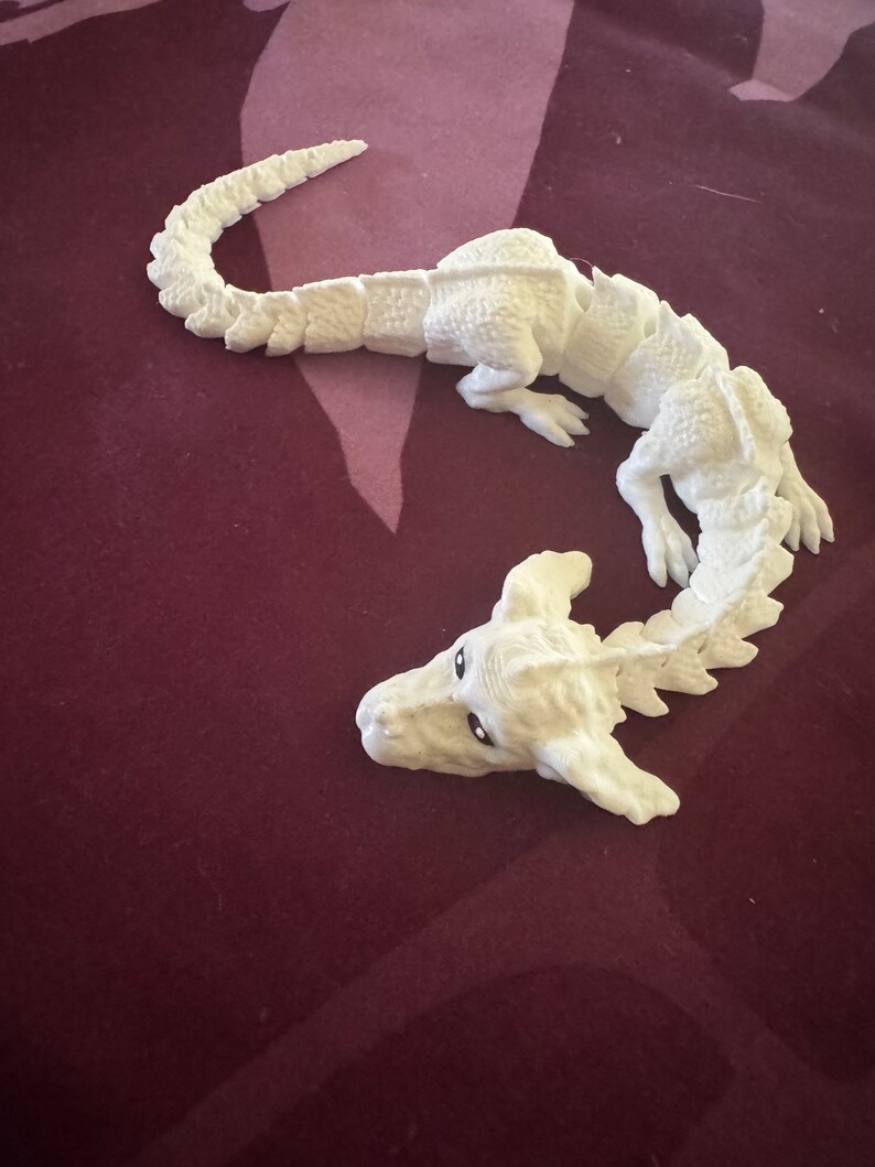 Falkor the Luck Dragon Articulated Never Ending Story 80's - Etsy