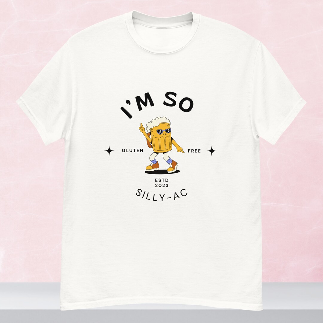 I'm so Silly-ac Celiac Gluten Free Vintage Tee Shirt - Etsy