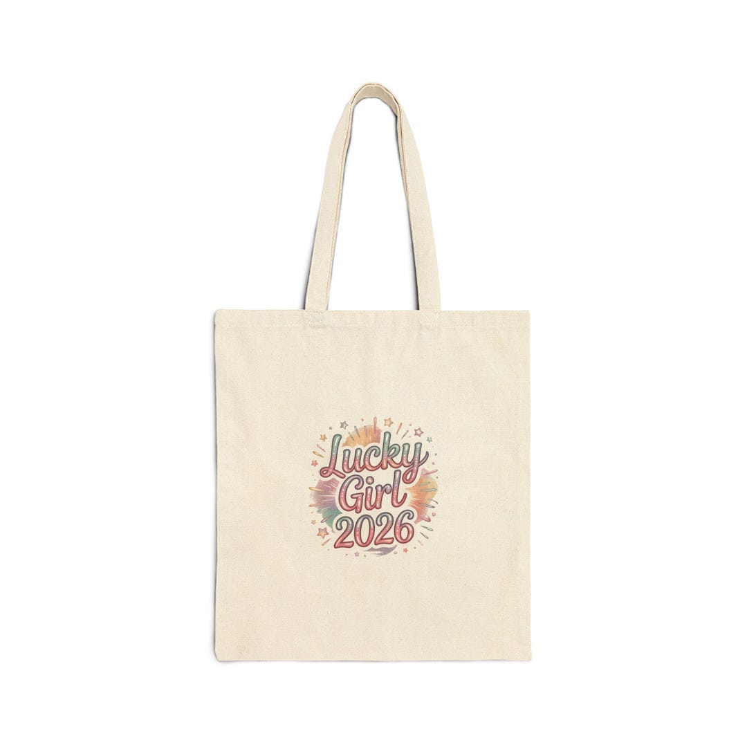 Lucky Girl 2026 Tote, Manifest Luck | 2026 Lucky Charms, Angel Number ...