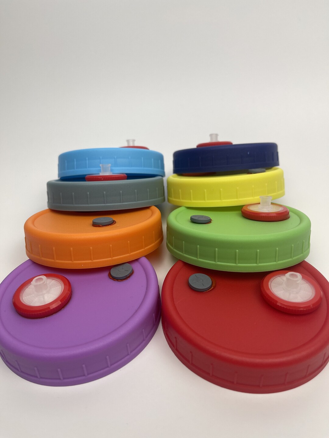 Liquid Culture & Grain Jar Lids, Autoclavable, Leak-proof Wide Mouth ...