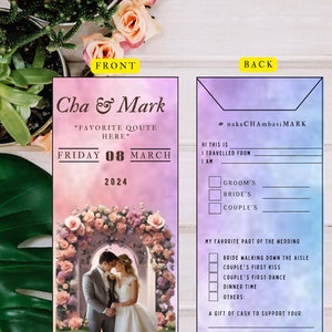 Unique Money Envelope for a Wedding - Etsy