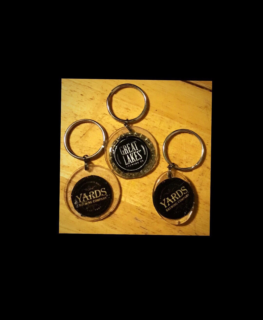 Beer Cap Key Chain - Etsy