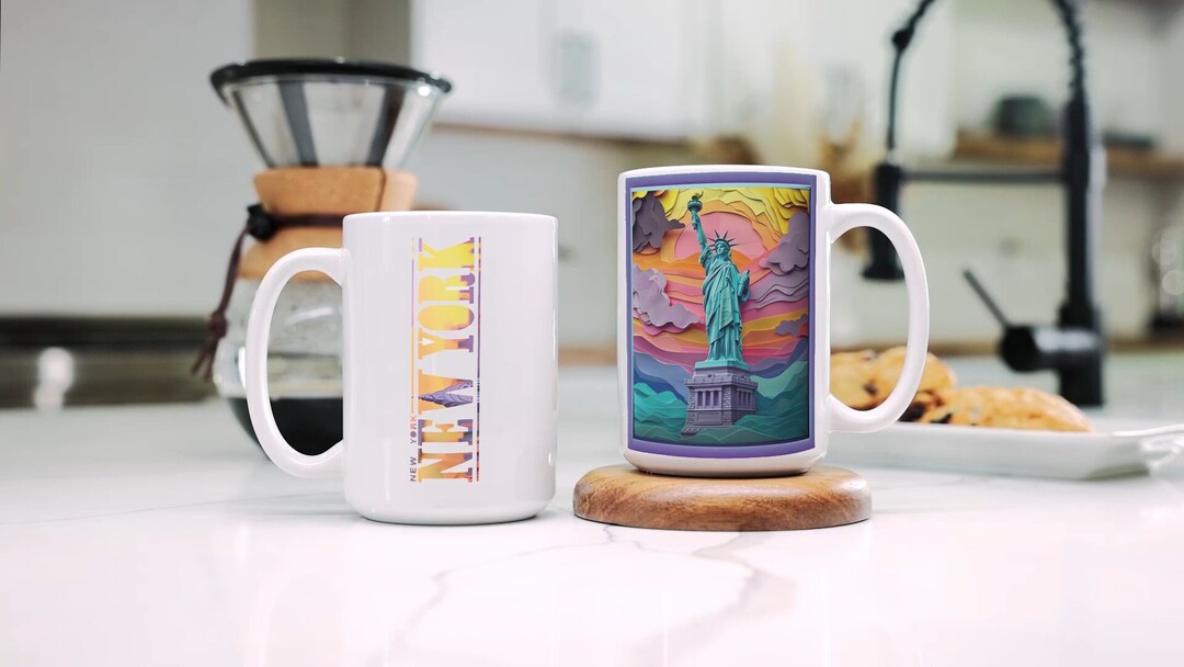 New York Coffee Mug New York Gift New York City Statue of Liberty Mug ...