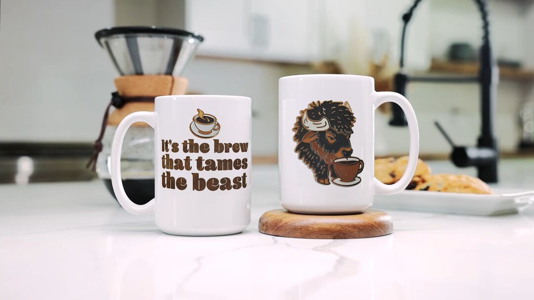 Buffalo Coffee Mug Funny Buffalo Mug Cute Buffalo Gift Coffee ...