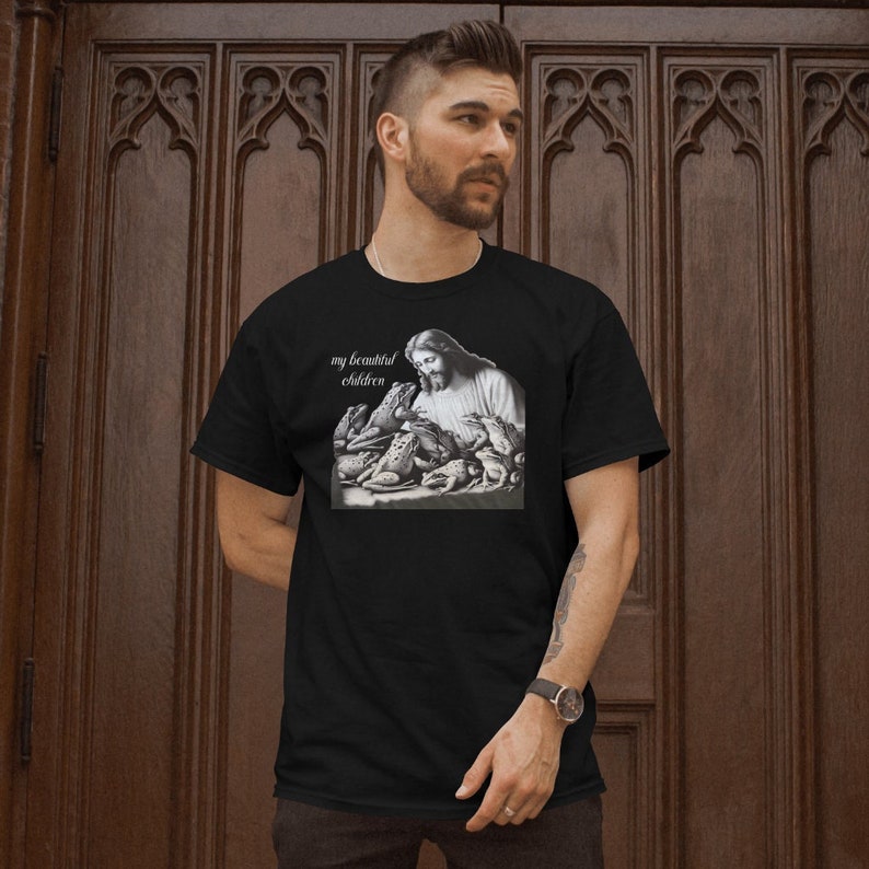 My Beautiful Children T-shirt, Funny Frog Unisex Graphic Tee, Funny ...