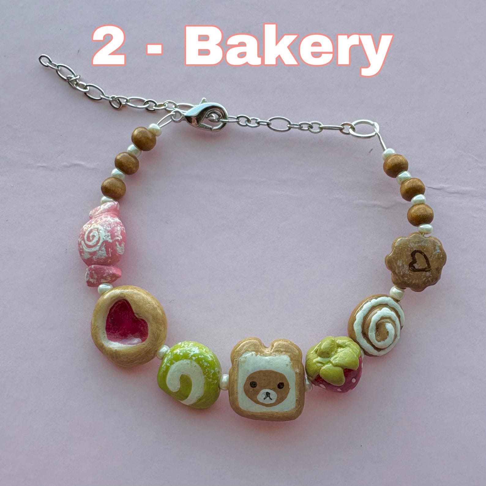 Kawaii Clay Bracelets | Handmade | Cutesy | Pastel - Etsy