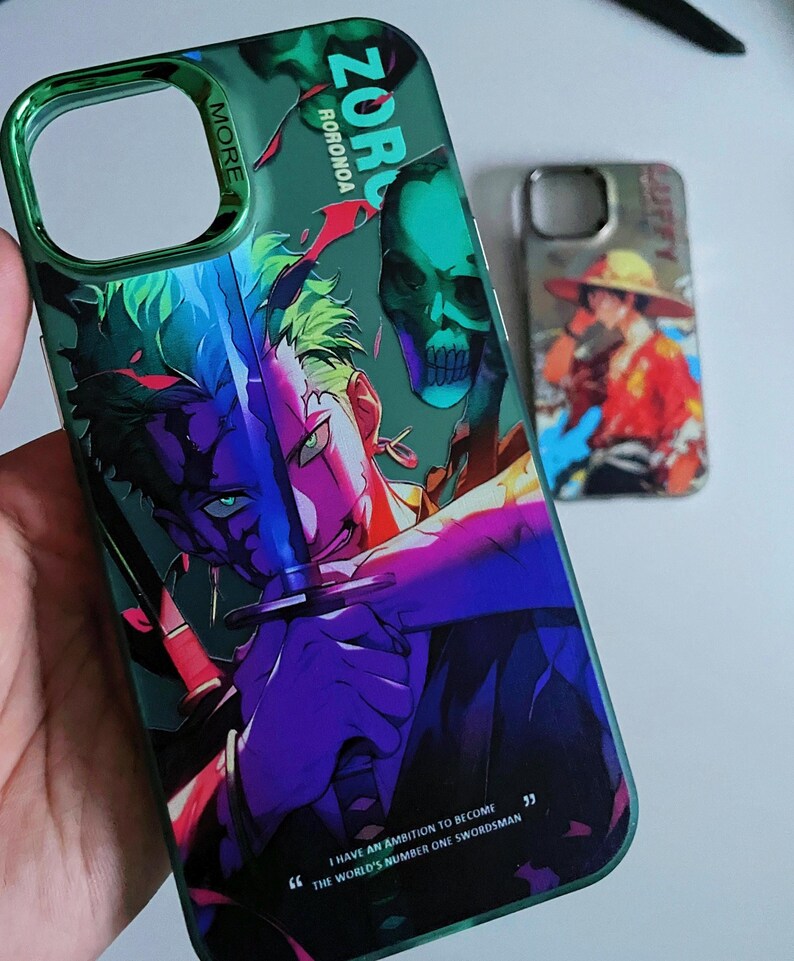 One Piece Anime Luffy and Zoro iPhone Cases for iPhone 11 12 13 14 15 ...