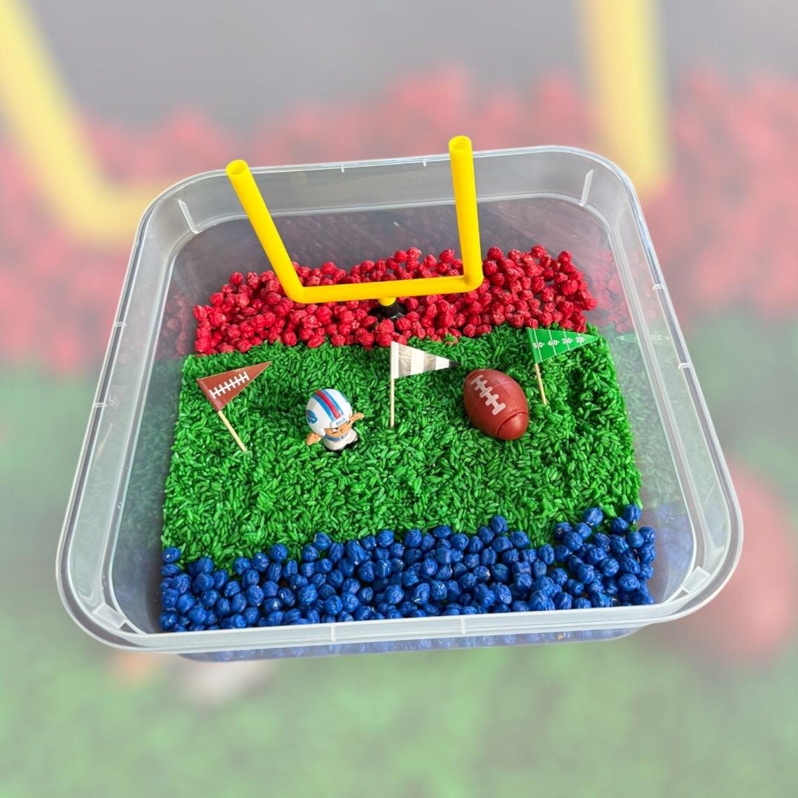 Football Sensory Play Kit Montessori Play Kit Sensory Kit Filler ...