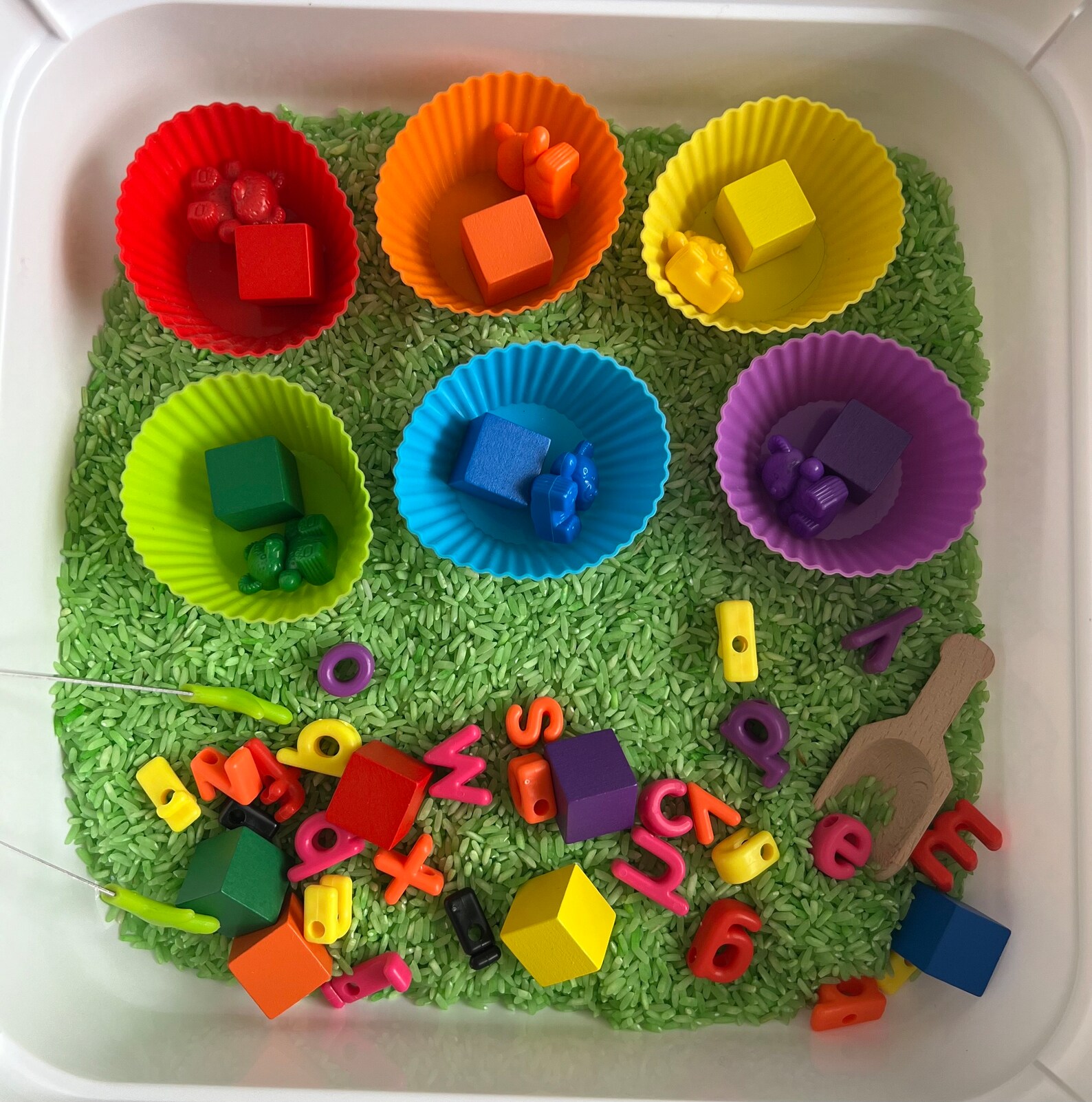 Colors Sensory | Play Kit | Montessori Play Kit | Sensory Kit Filler ...