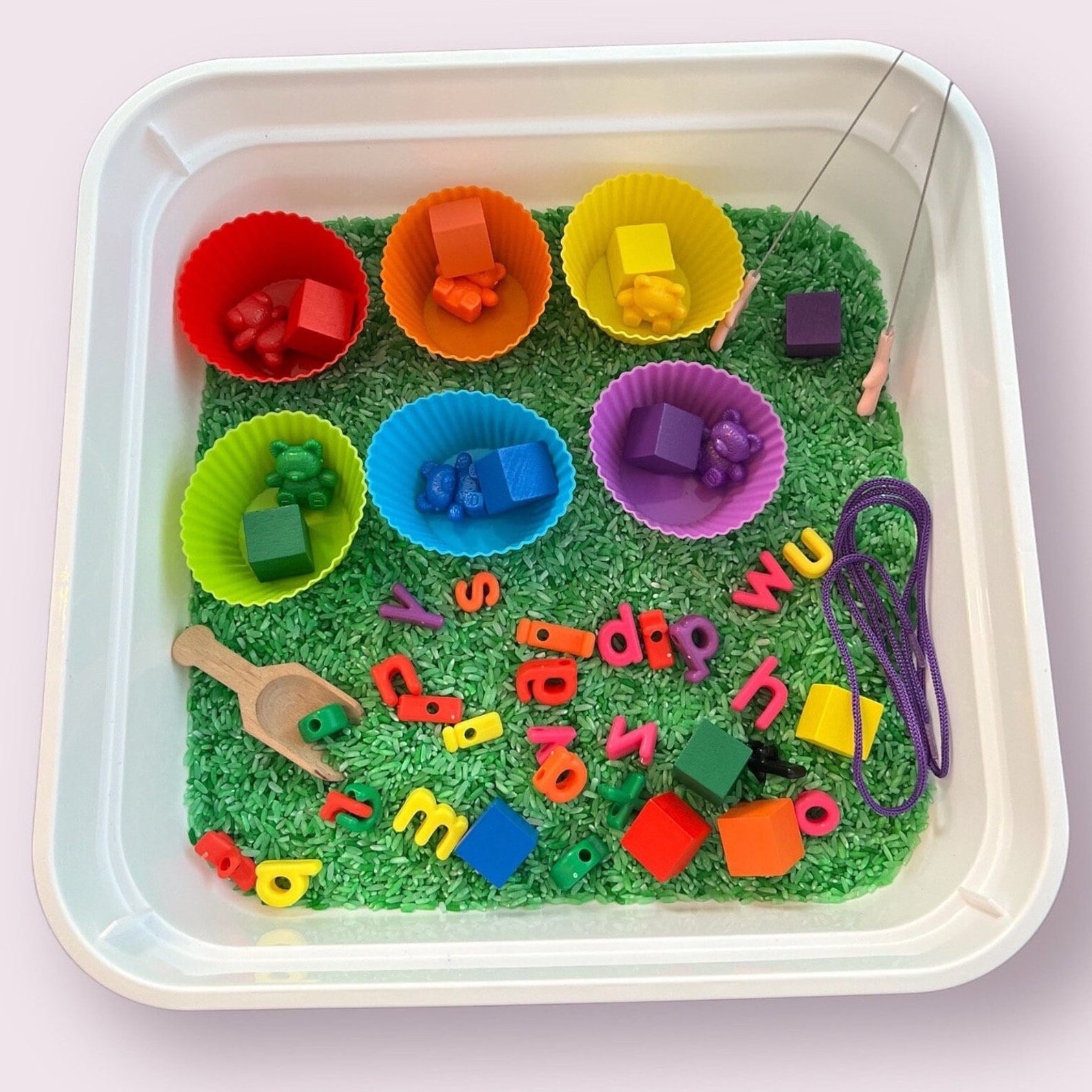 Colors Sensory | Play Kit | Montessori Play Kit | Sensory Kit Filler ...