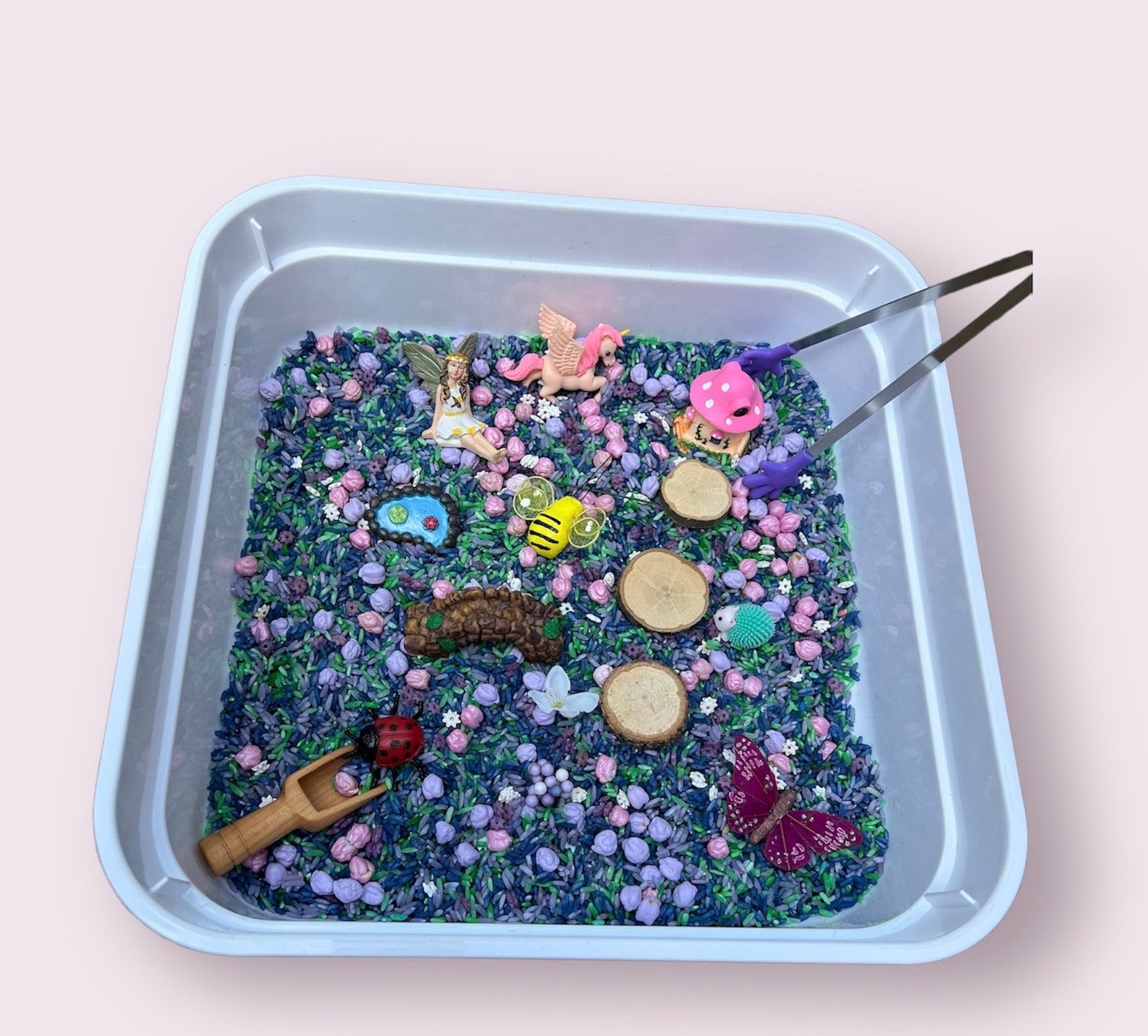 Fairy Sensory Bin | Unicorns | Montessori Play Kit | Sensory Kit Filler ...