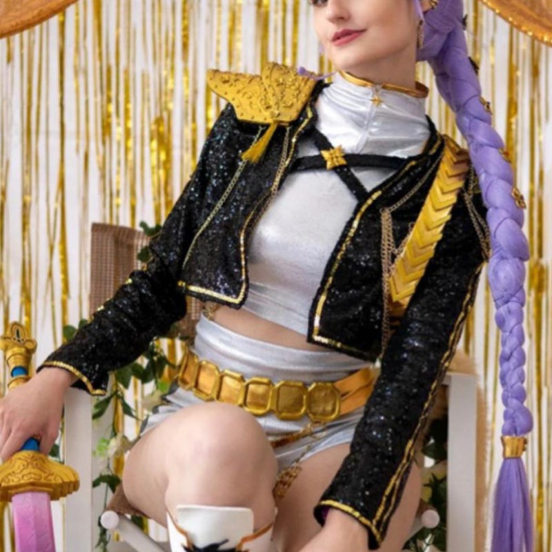 Kpop Demon Hunters Costume Rumi Golden for Kids - Etsy UK