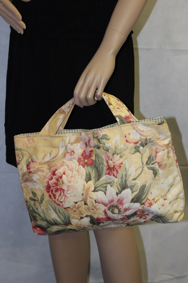 Spring Handbag Purse and Bag Handmade Handbag Medium Tote | Etsy