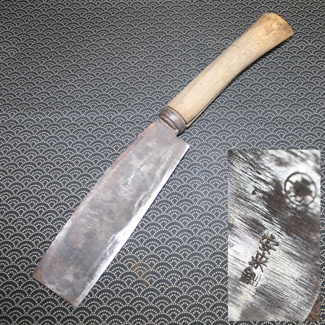 VTG 1970s Japanese Axe Hatchet Yasuki- Steel Carpenter Wooden Tool 618g ...